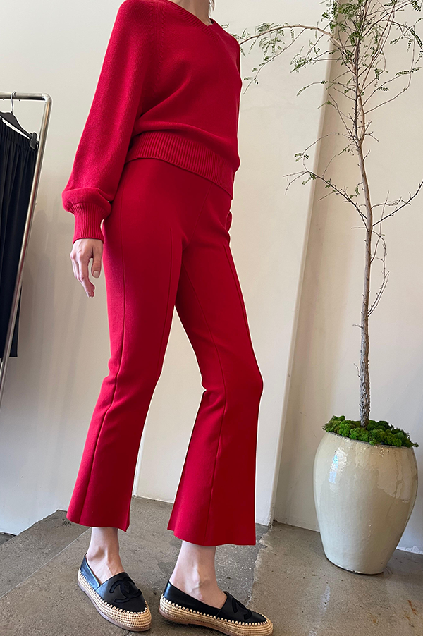 Veronica Sweater in Red (Sold Out) – Des Kohan
