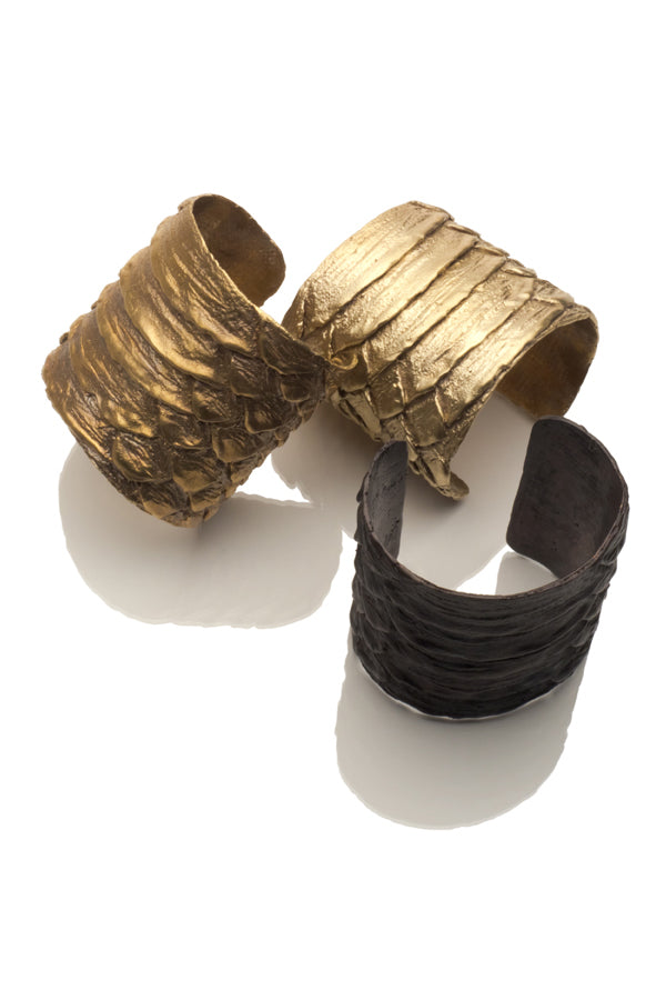 Brass Python Cuff Bracelet – Des Kohan